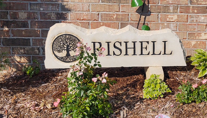 4 Inch Letters | Signs In Stone | Mulvane, KS