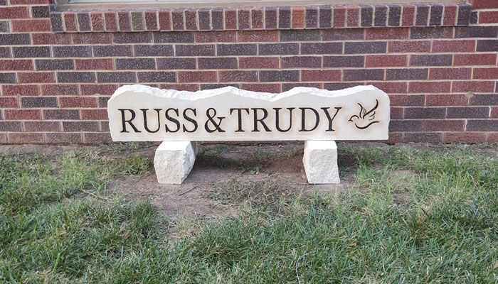 4 Inch Letters | Signs In Stone | Mulvane, KS